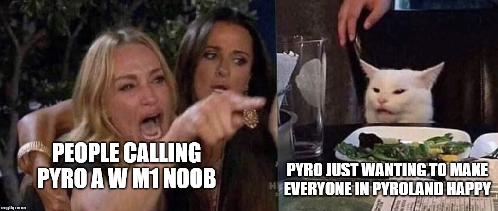 woman yelling at cat - Imgflip