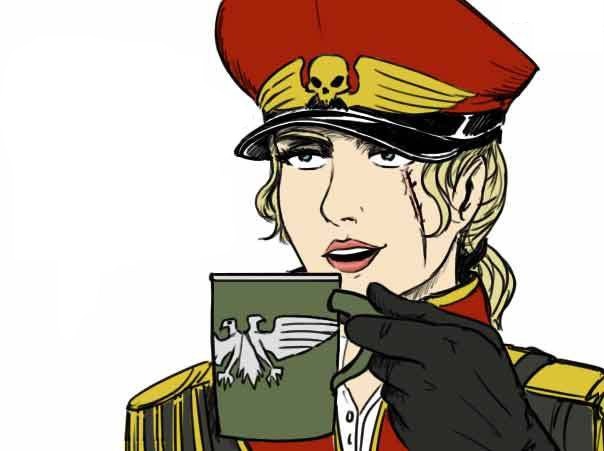Commissar Raviel Blank Template - Imgflip