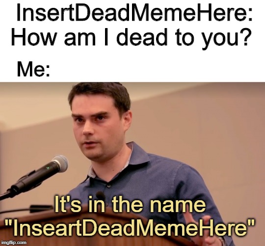 In the name - Imgflip