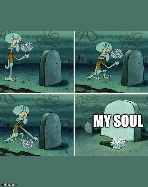 Here Lies Squidward Dreams Imgflip