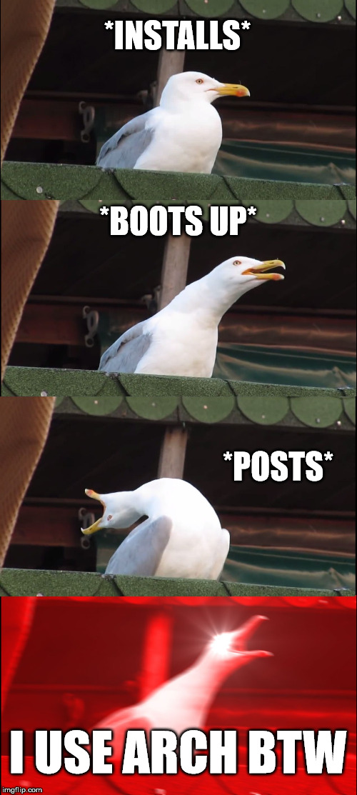 I did a thing, thank you guys! : r/archlinux