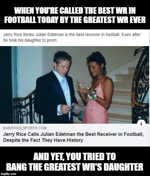 Wait, Who's the Greatest Wide Receiver? - Imgflip