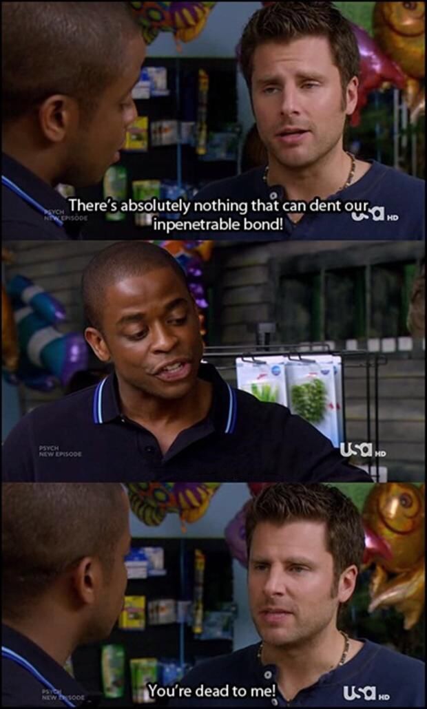 Psych inpenetrable bond Blank Template - Imgflip