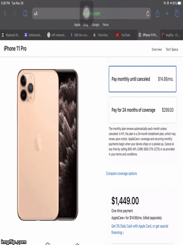 How to buy a iPhone 11 Pro Max (Hacks) - Imgflip