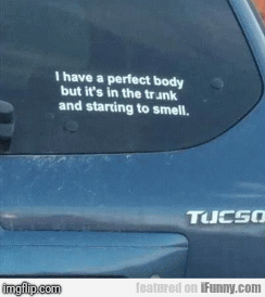 Body in trunk - Imgflip