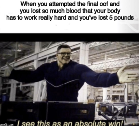 I also pass out all the time so I don?t have to deal with my emotions ...