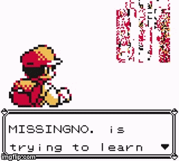 Damn it Yellow Missingno! Go to school already xD - Imgflip