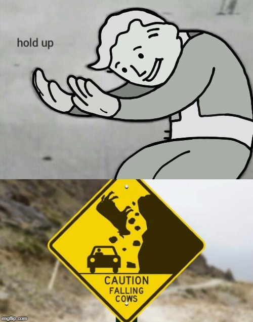 Hold Up Meme Template