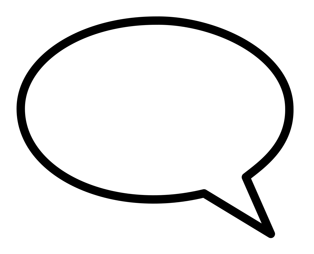 Speech Bubble Transparent Blank Template Imgflip