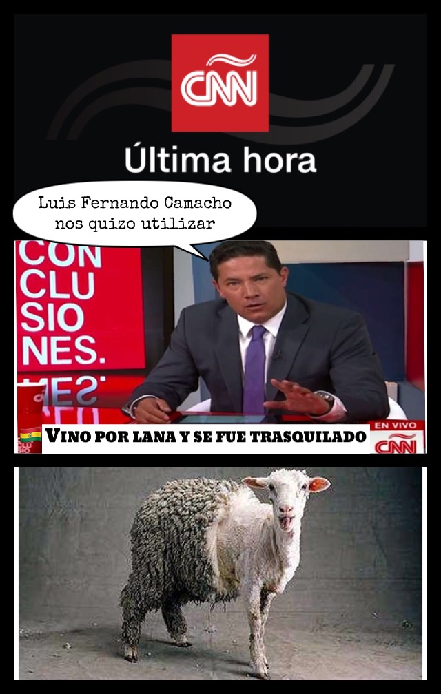 Luis Fernando Camacho miente una vez mas Blank Template - Imgflip