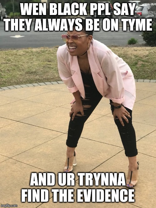 Black woman squinting - Imgflip