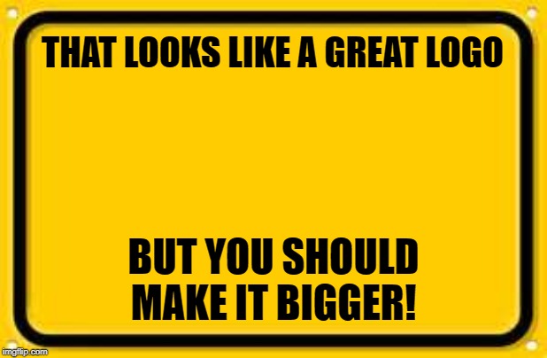 Blank Yellow Sign Meme - Imgflip