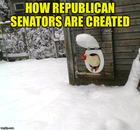 Chickenshits afraid to cross Trump - Imgflip