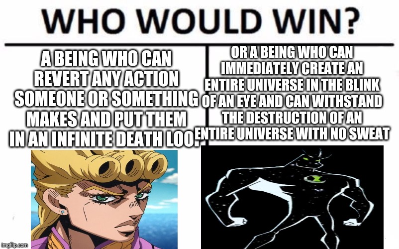 Who Would Win? Meme - Imgflip