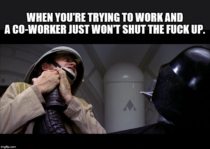 Star wars vader choke - Imgflip