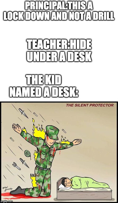 The Silent Protector Memes Imgflip