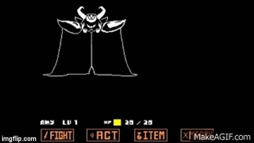 Asgore destroys the mercy button! - Imgflip