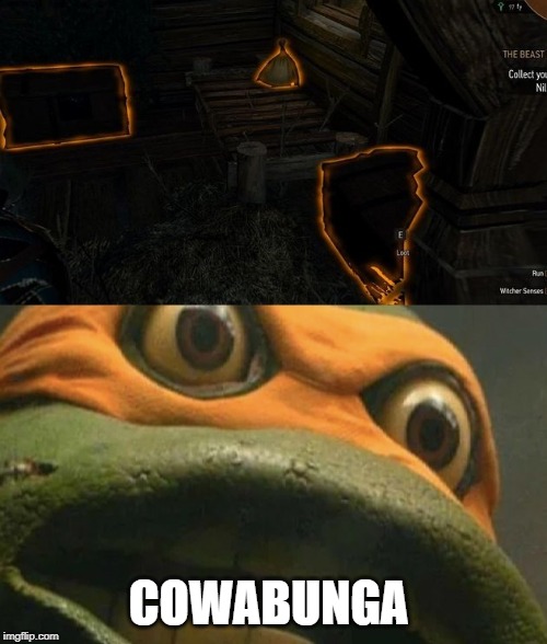 Any time I walk in a room with lootable items. - Imgflip