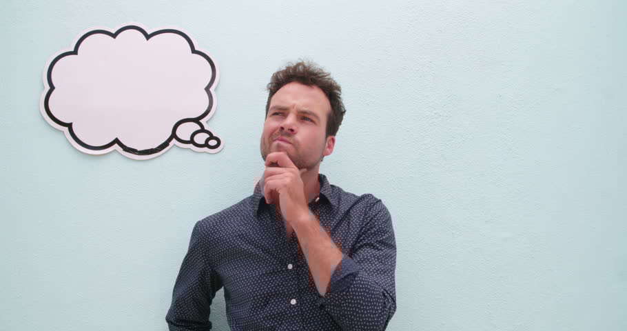 Man Thinking Blank Template Imgflip