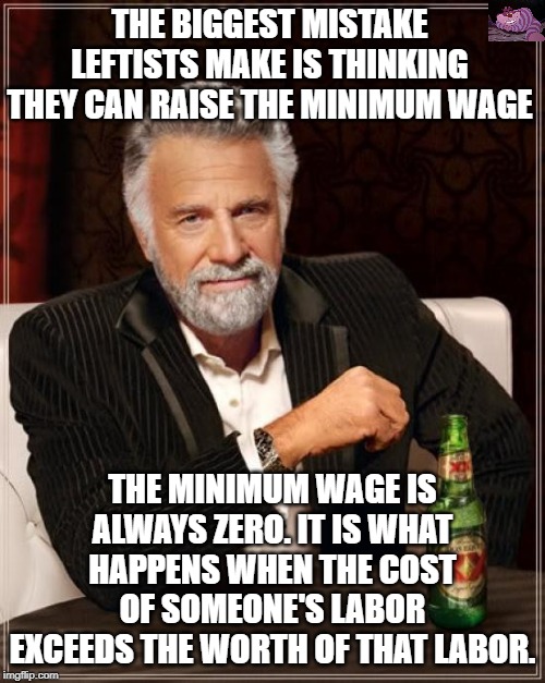 The laws of economics can not be legislated. - Imgflip