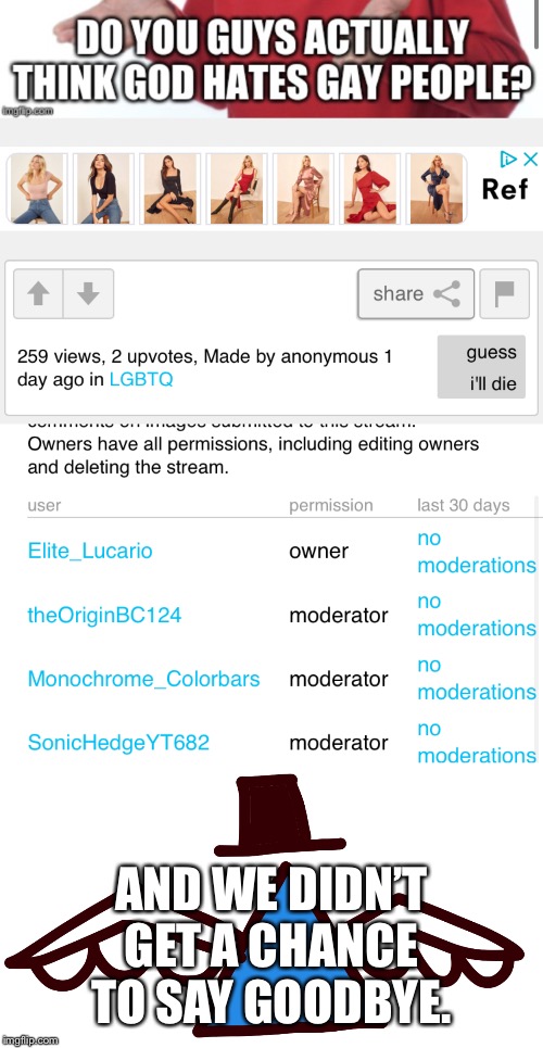 Usu is gone, here is proof. - Imgflip