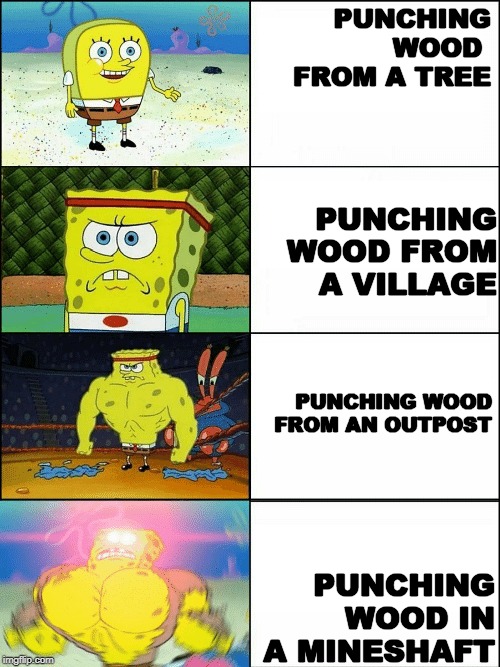 Upgraded strong spongebob - Imgflip