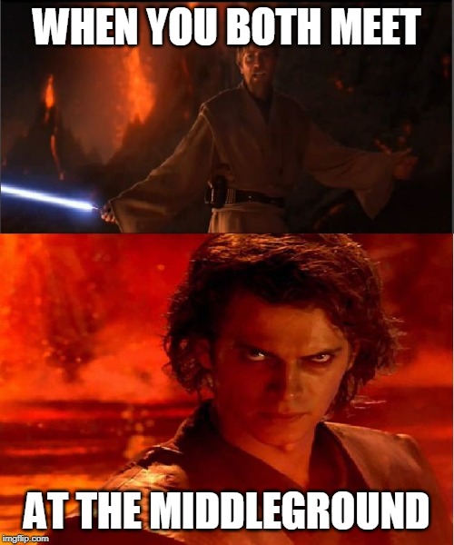 how things should be resolved : r/PrequelMemes