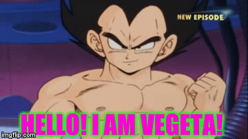 Welcome, Vegeta! (Dragon ball) - Imgflip