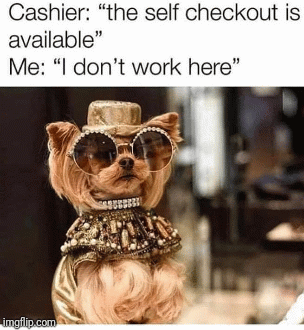 Self checkout - Imgflip