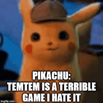 pikachu reviews temtem - Imgflip