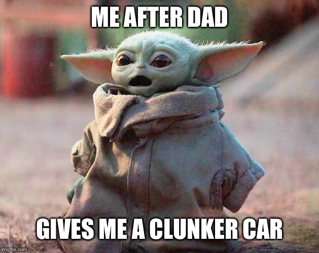 Surprised Baby Yoda - Imgflip