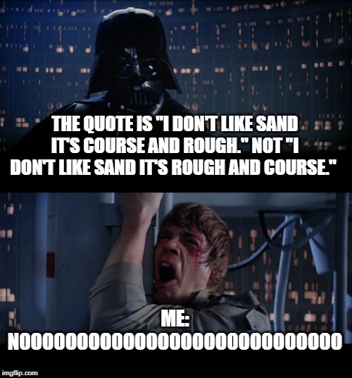 Star Wars No Meme - Imgflip