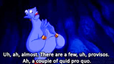 quid pro quo Blank Template - Imgflip