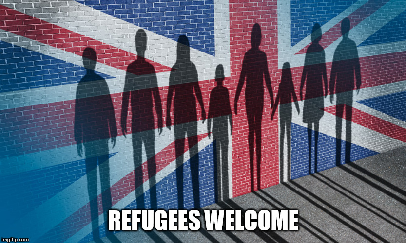 welcome refugees - Imgflip