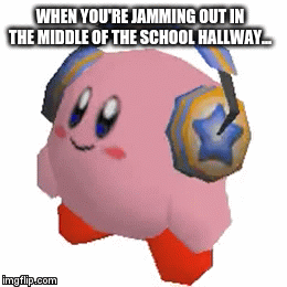 The Jamming Out Kirby Meme - Imgflip