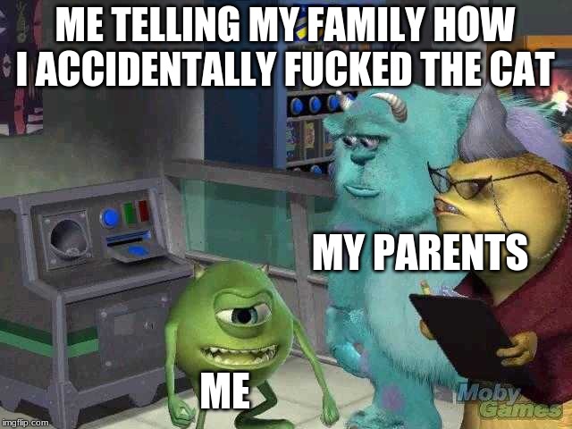 Mike wazowski trying to explain - Imgflip