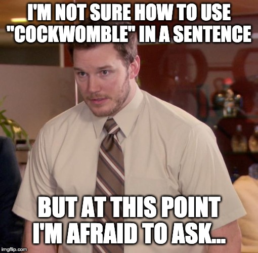 Chris Pratt - Too Afraid to Ask - Imgflip