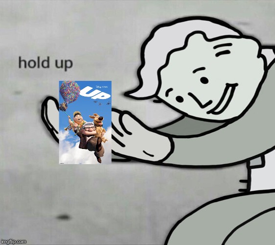 Hold Up Meme Template
