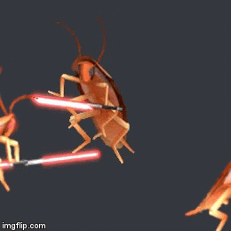 roaches when they escape my foot - Imgflip