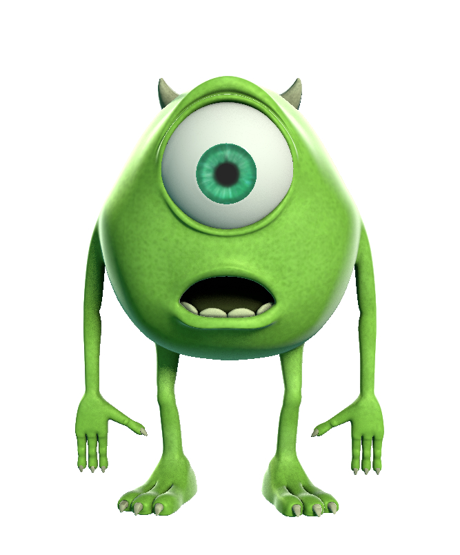 Shocked Mike Wazowski Blank Template Imgflip
