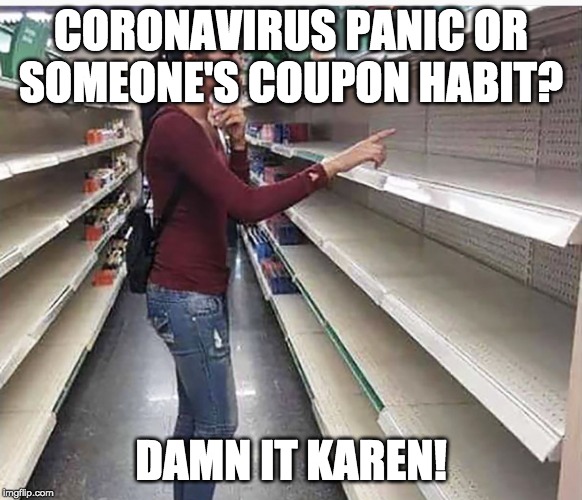 Searching empty shelves - Imgflip