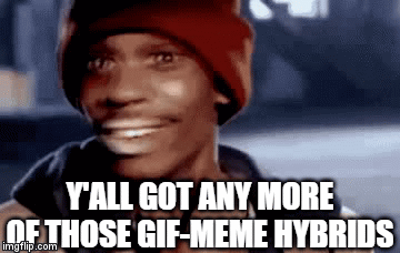 Gif-meme hybrid - Imgflip