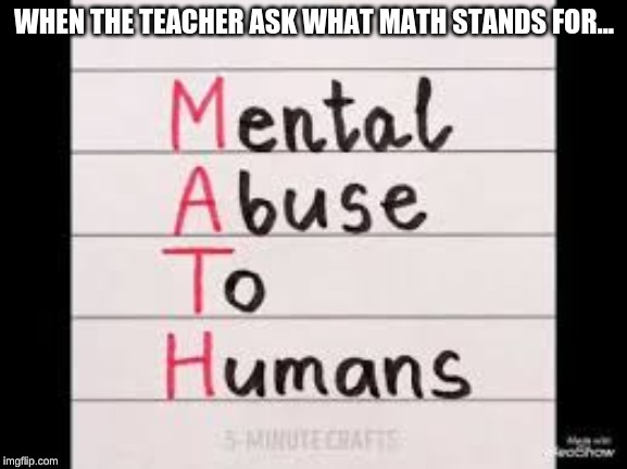 Math Imgflip