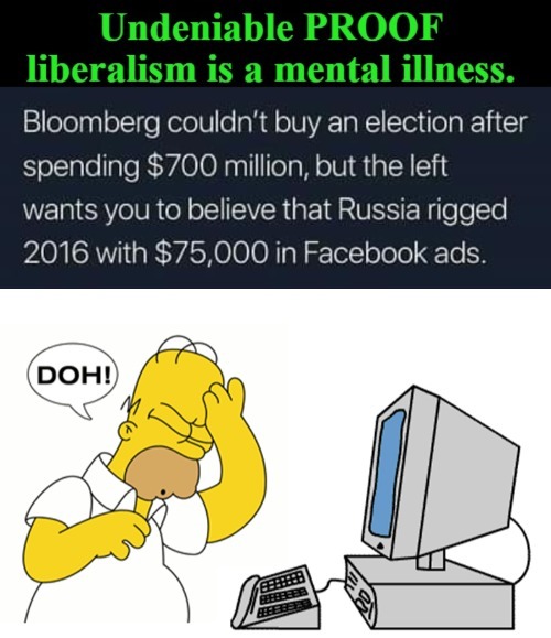 Undeniable PROOF Liberalism is a mental illness. - Imgflip