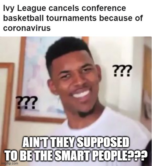 Smart People Panic? - Imgflip