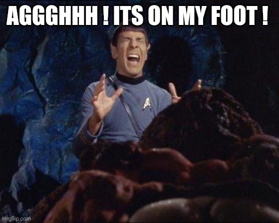 Spock Horta PAIN - Imgflip
