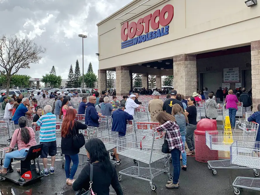 Costco Crowd Blank Template Imgflip
