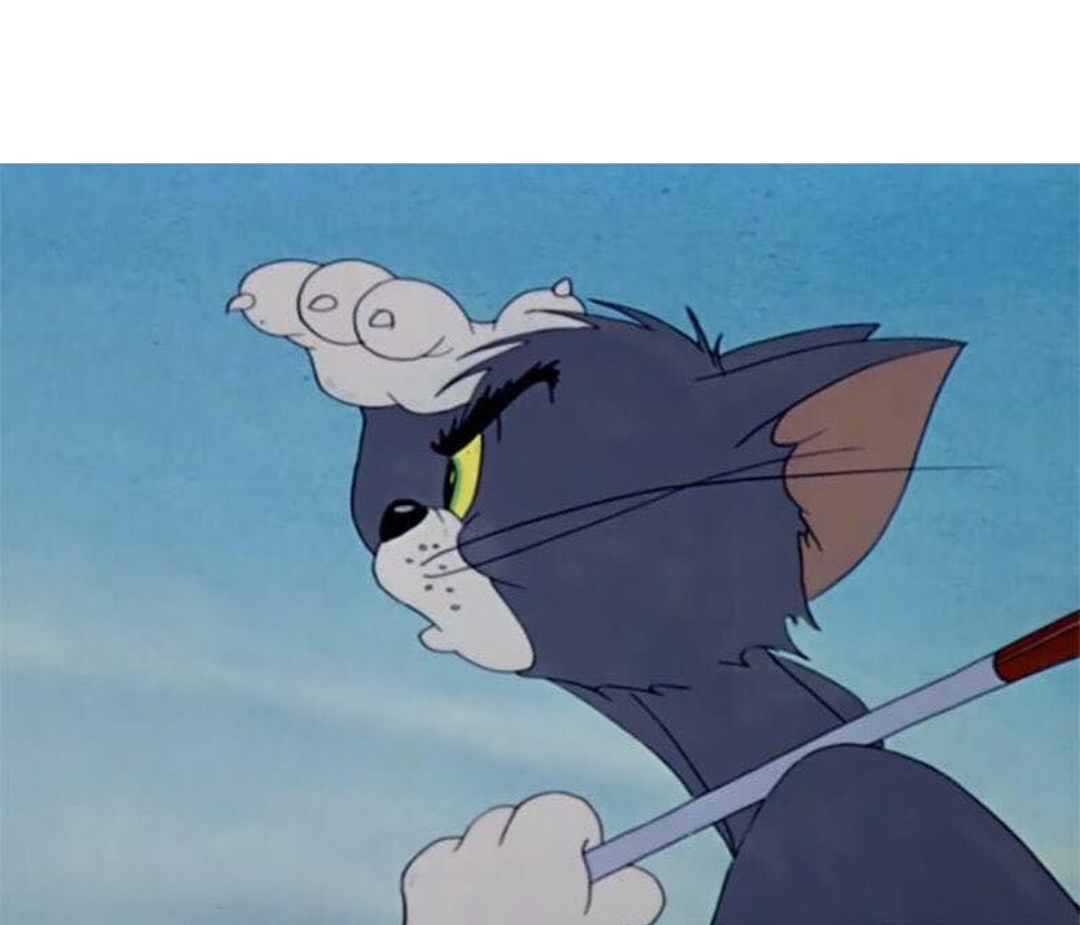Tom And Jerry Blank Template Imgflip