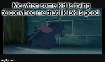 Stitch is stupified. - Imgflip