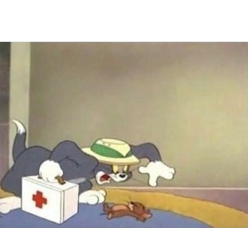 Tom And Jerry Blank Template Imgflip